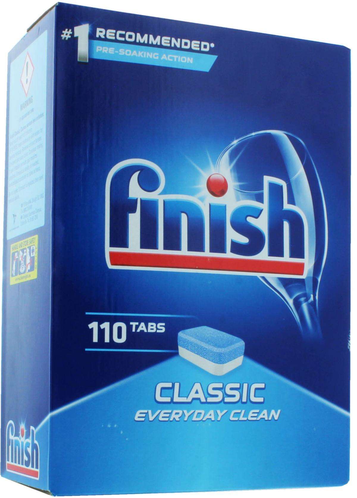 Finish - Dishwasher Tablets 110's Classic Everyday Clean — HOME EXPRESS