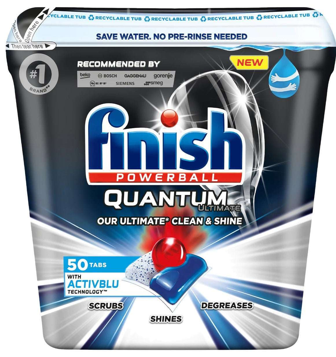Finish Quantum Powerball tabs 50s — HOME EXPRESS