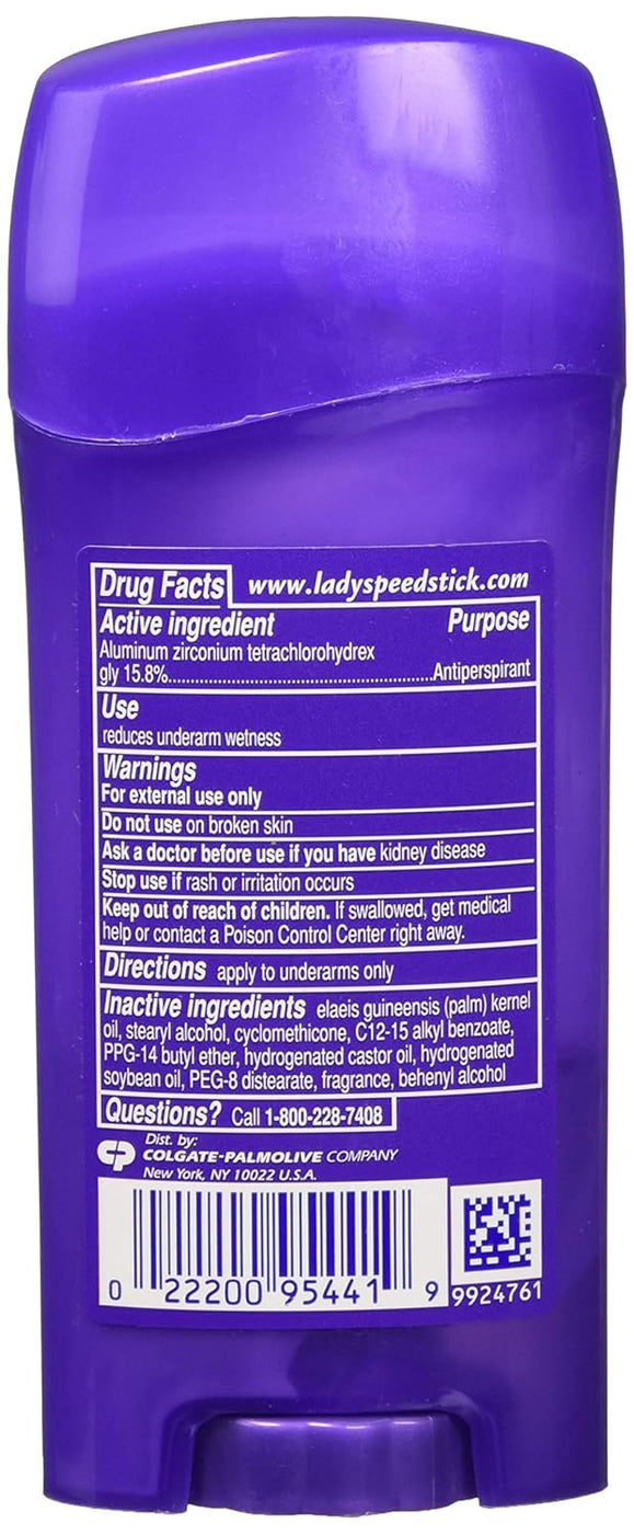 Lady Speed Stick - Invisible Dry Underarm Deodorant / Antiperspirant ...