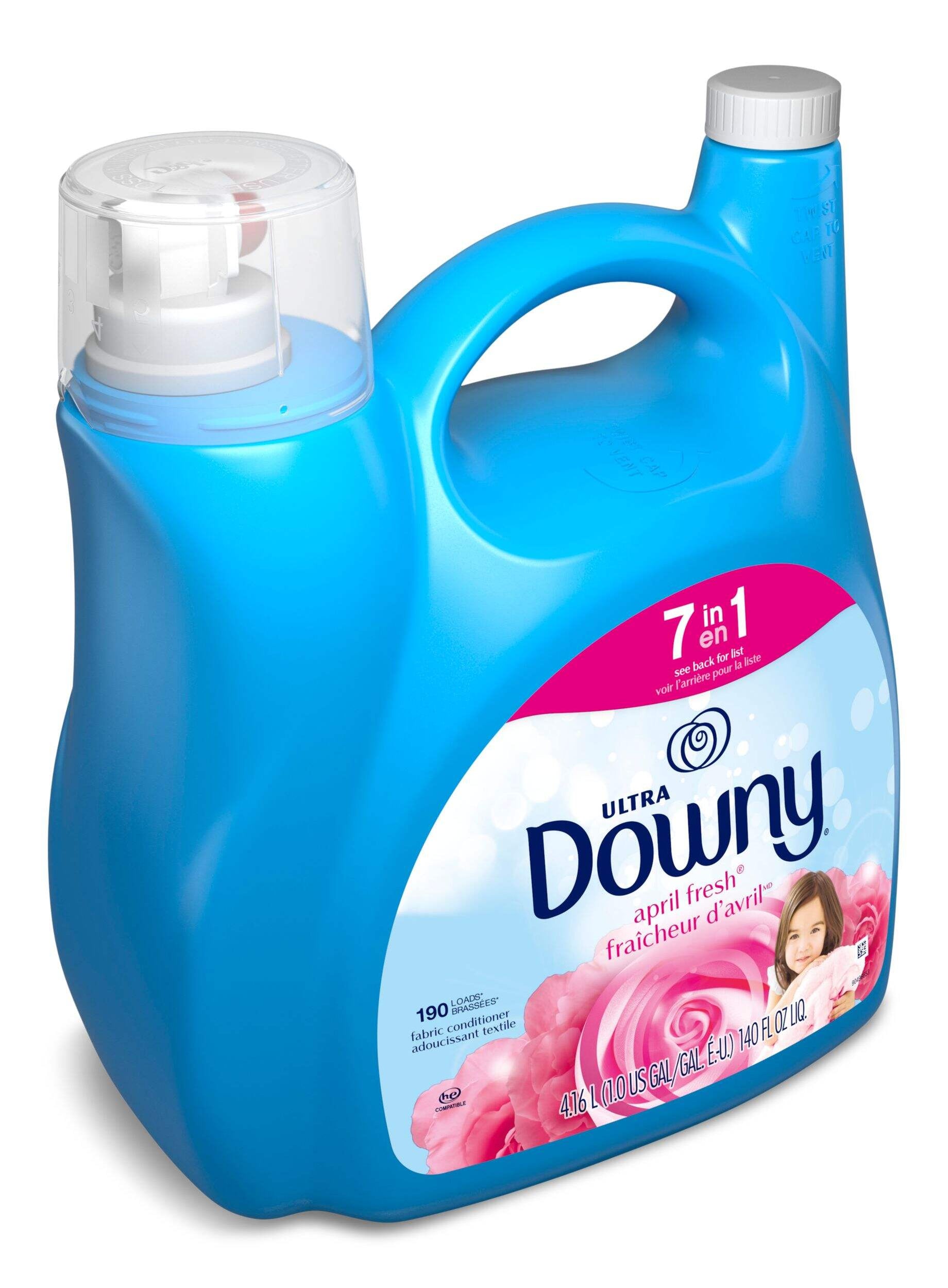 Downy - 7 in 1 Ultra Liquid Fabric Softener & Conditioner April Fresh ...