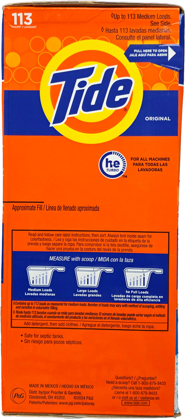 Tide Laundry Detergent Powder Original 3.66KG 113 loads (parallel impo ...
