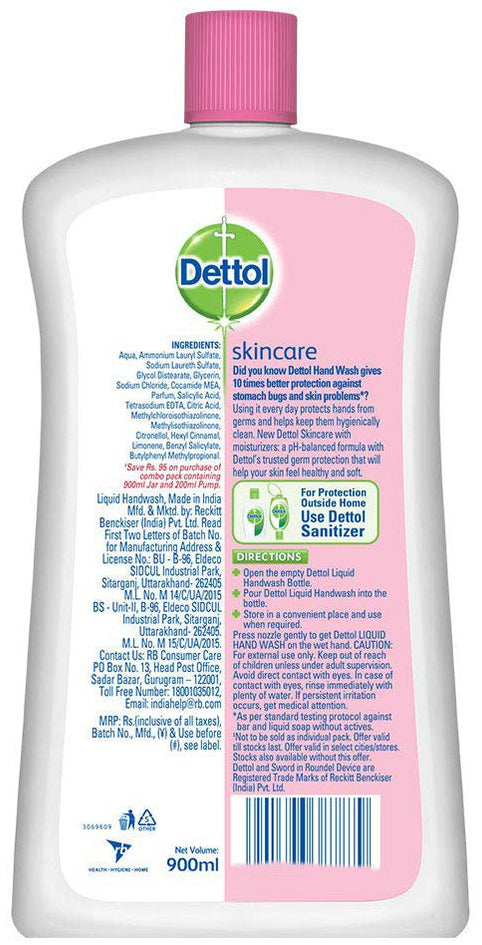 Dettol - Antibacterial Hand Wash Refill, Skincare 900ml — HOME EXPRESS