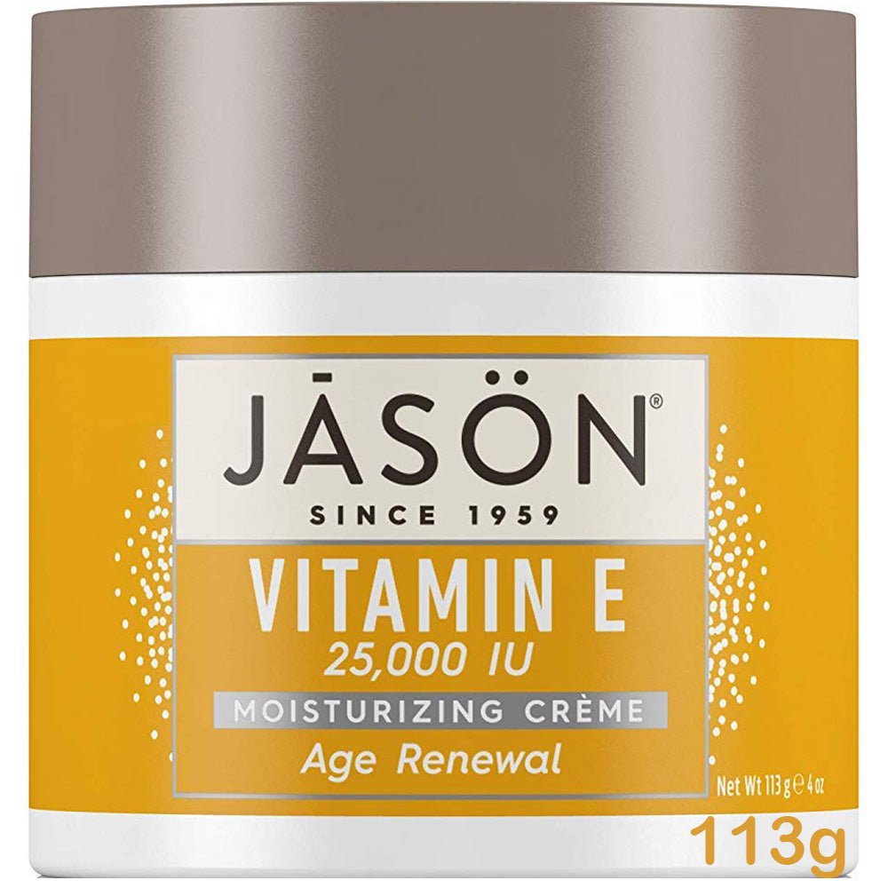 Jason - Moisturizing Cream Vitamin E, 25,000 IU, Age Renewal 113g ...