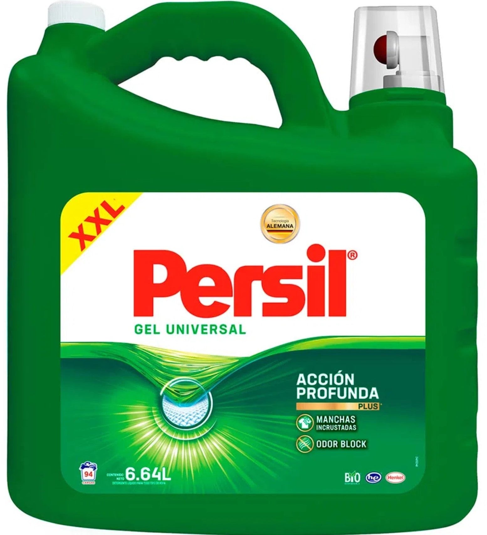 Persil - Laundry Liquid Detergent Universal Deep Action XXL size 6.64L ...