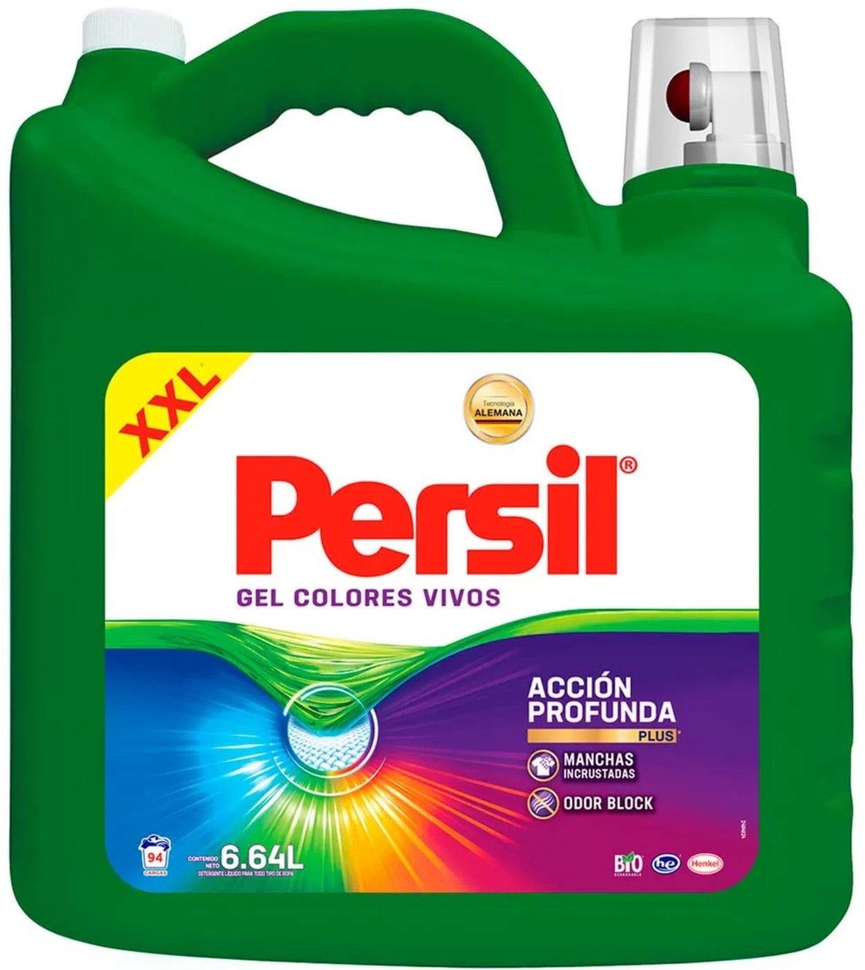 Persil - Laundry Liquid Detergent Vivid Colors XXL Size 6.64L — HOME ...