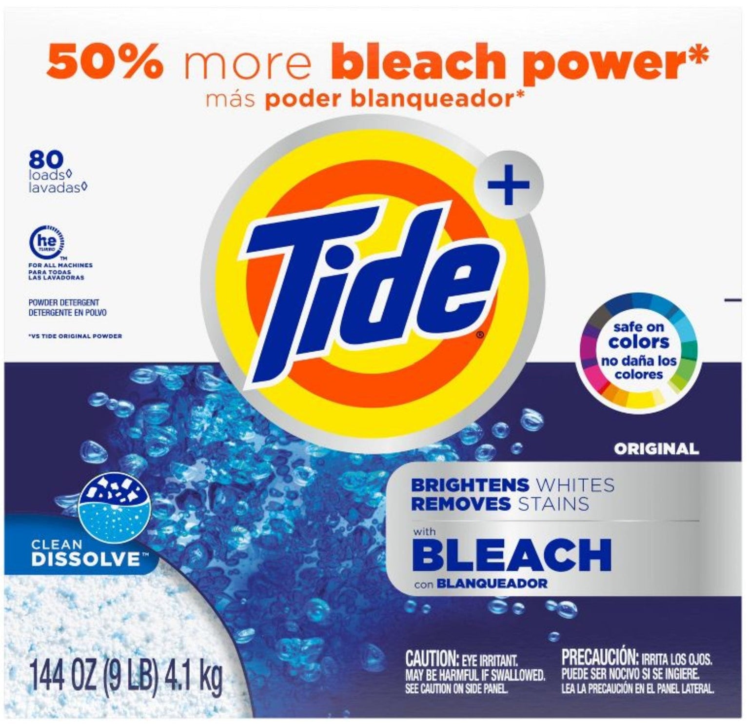 Tide - Laundry Detergent Powder with Bleach 4.1KG — HOME EXPRESS
