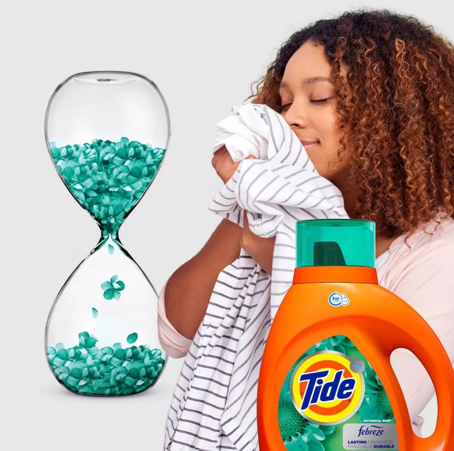 Tide - Laundry Liquid Detergent Febreze Botanical Rain 2.72L — HOME EXPRESS